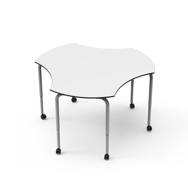 Flex Desk Groepstafel - Model 7 - deschoolinrichter.nl